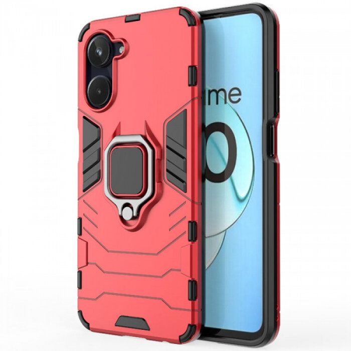 Transformer Ring Противоударный чехол под магнитный держатель для Realme 10 4G