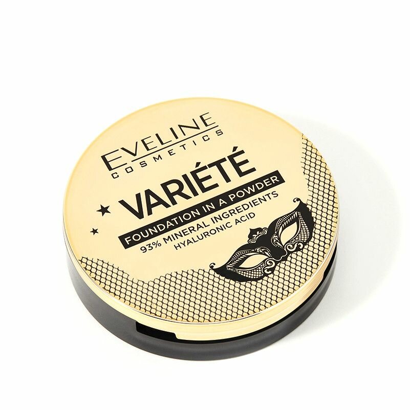 Eveline Cosmetics Минеральная компактная пудра для лица VARIETE тон №13 BEIGE