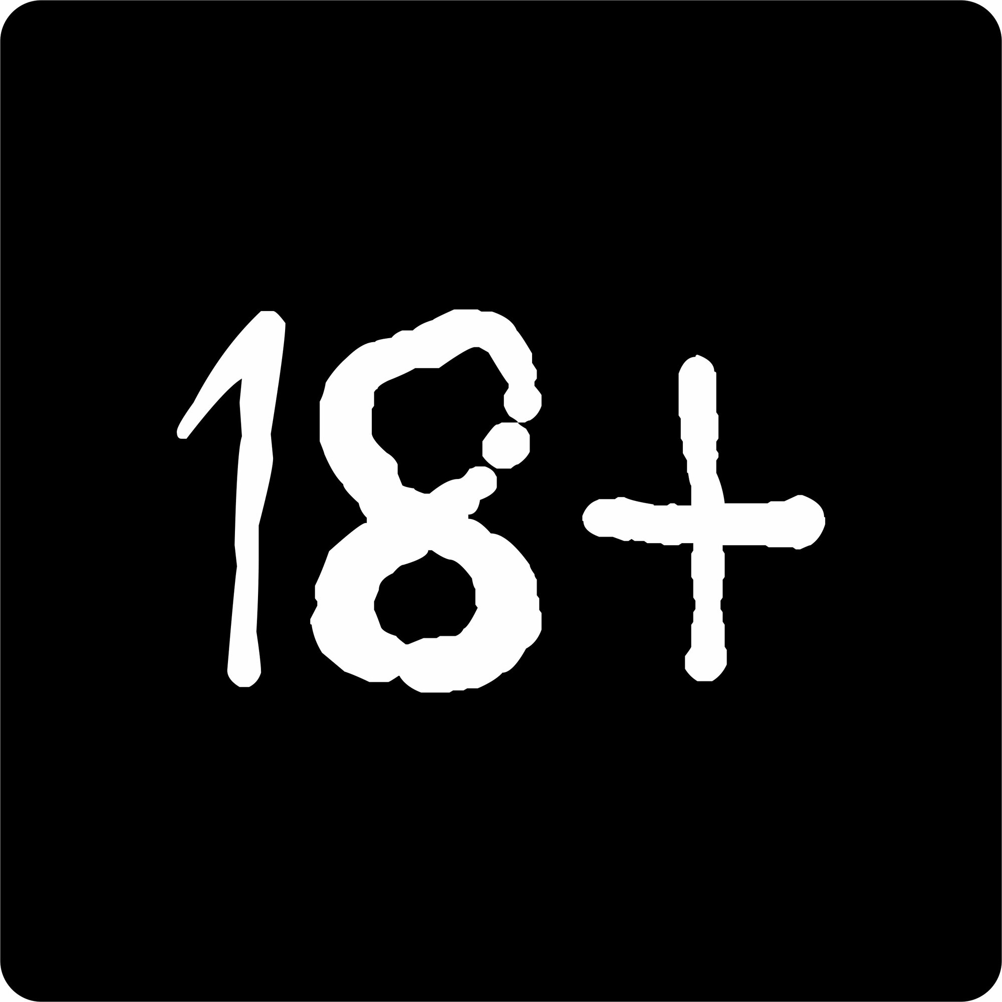 Наклейка на авто 18+ 25х15 см, KRASNIKOVA, наклейка тюнинг, на автомобиль, машину, прикольные