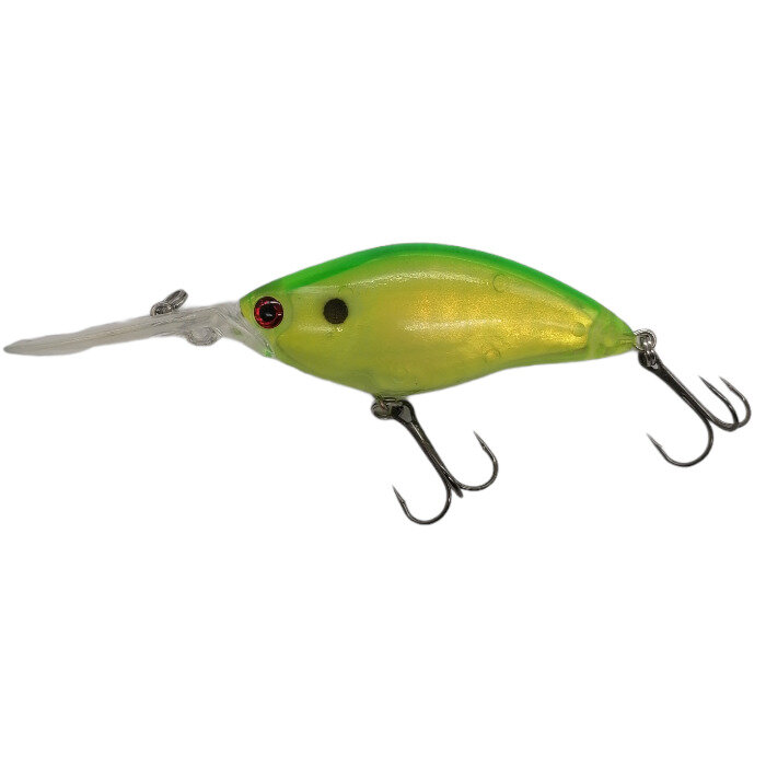 Воблер для рыбалки Grows Culture 3D CRANK 65F CL, 65.0 мм, 17.0 г, cl