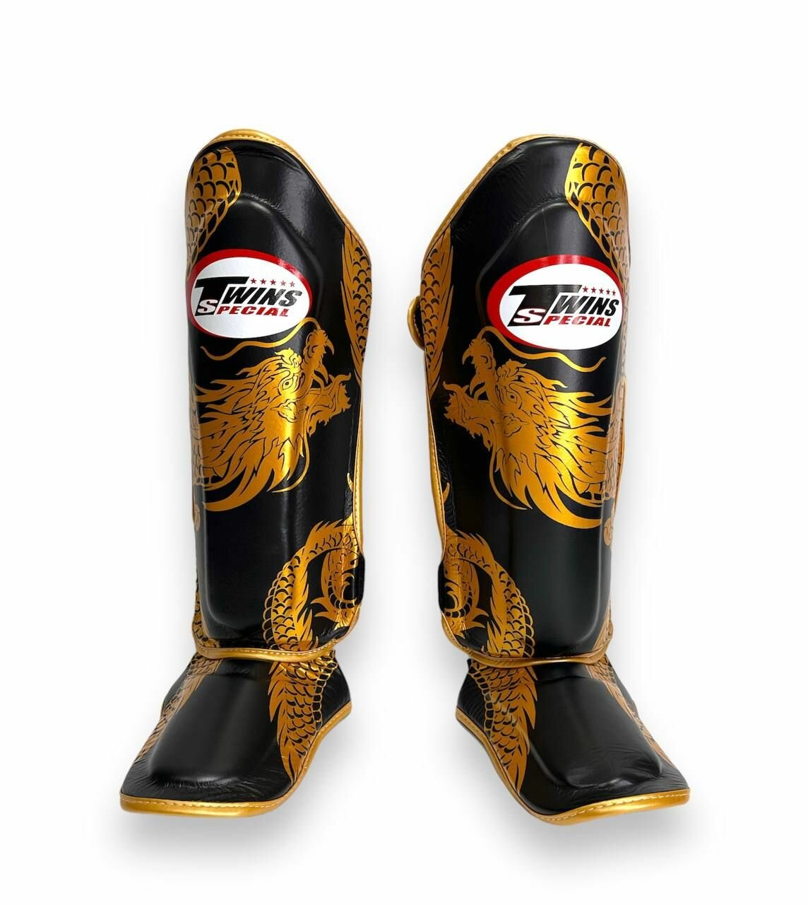 Защита голени Twins Special FSGL10-49 black gold - M