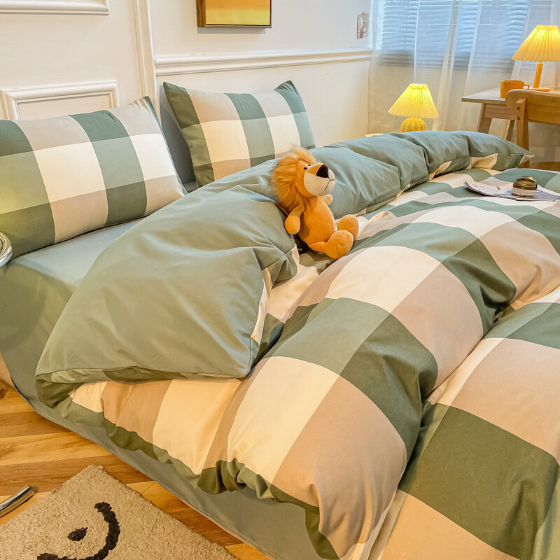 Комплект постельного белья Source weave flavor "Наньтун", хлопок, армейский зеленый