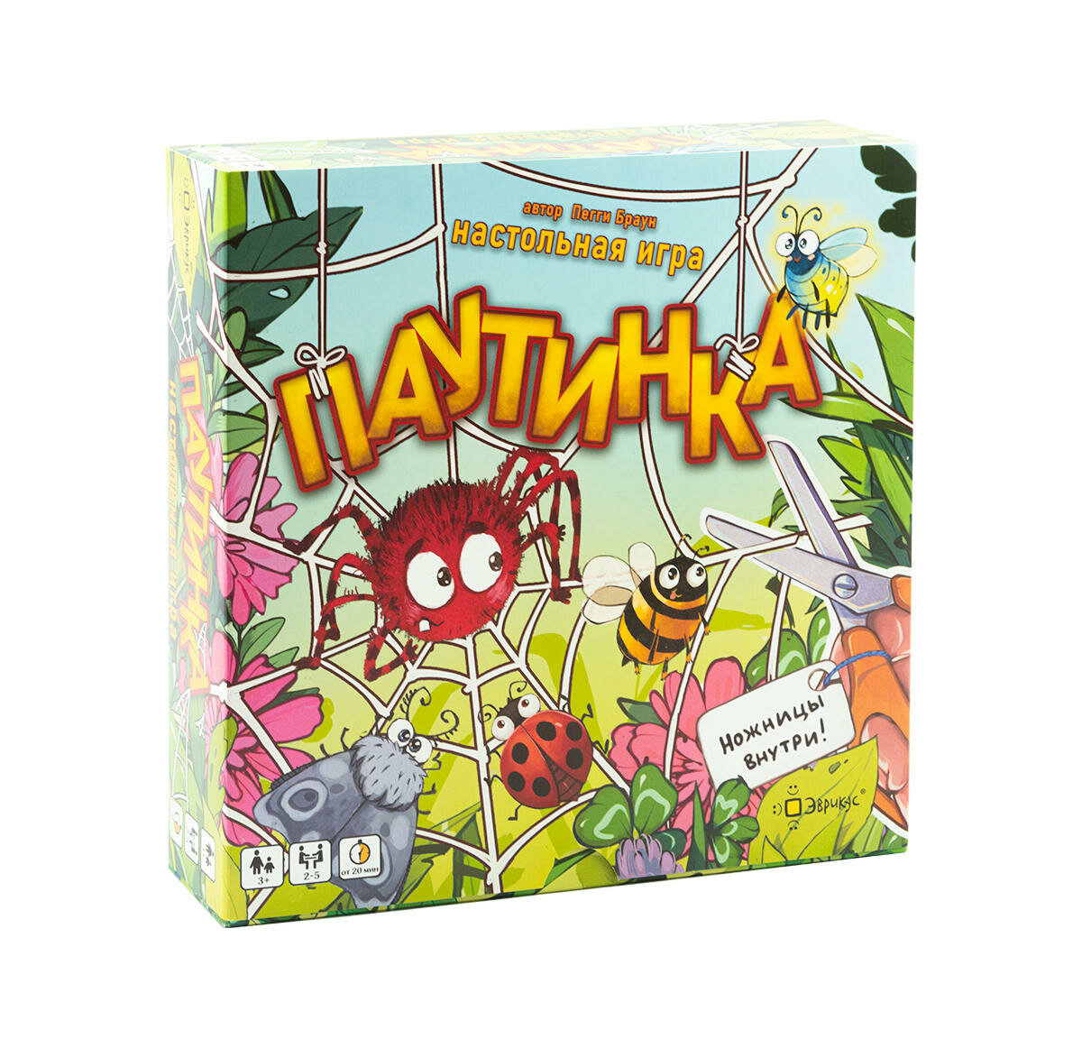 Игра настольная "Эврикус" "Паутинка" BG-17029