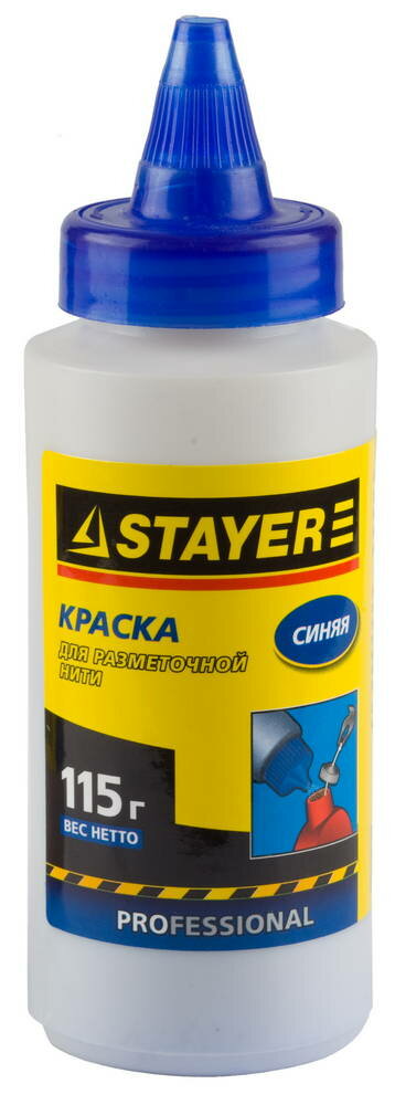 Краска для разметочной нити STAYER 115г, синяя 2-06401-1_z01