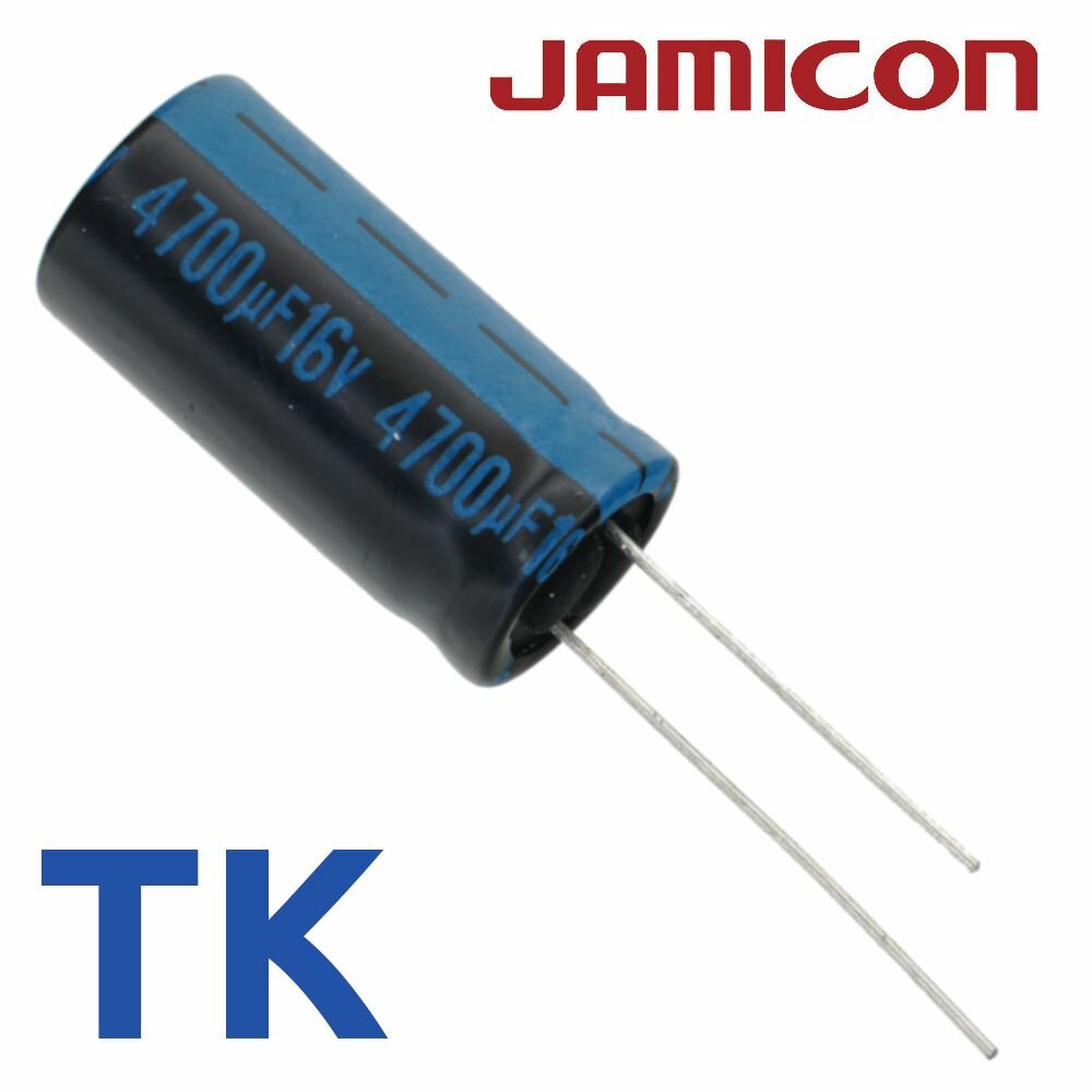 4700мкФ 16В / TK / 13x26 / 105 С / конденсатор электролитический (10шт)