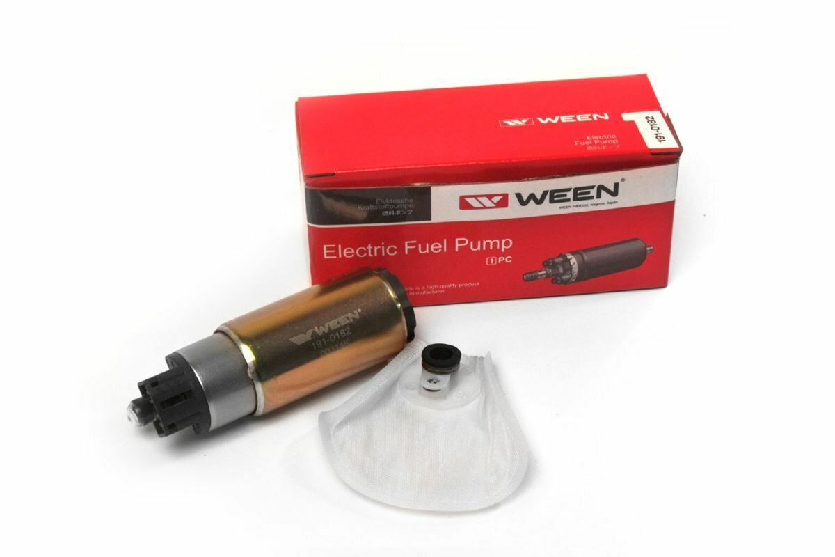 Бензонасос Ween ВАЗ 2108,09,10,11,12,13,14,15 (60 л. ч) электр. в сб (с фильтром)