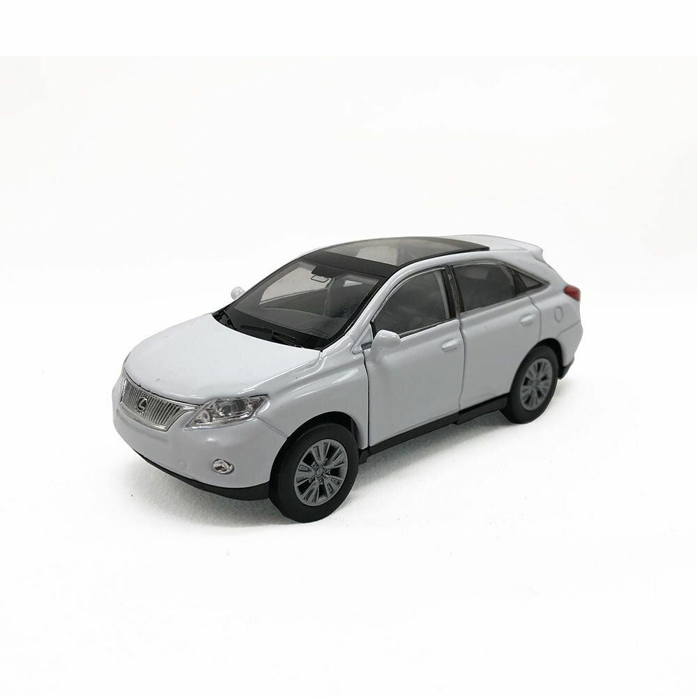 Машинка Welly Lexus RX 450h, 1:41, белый, арт.43641W