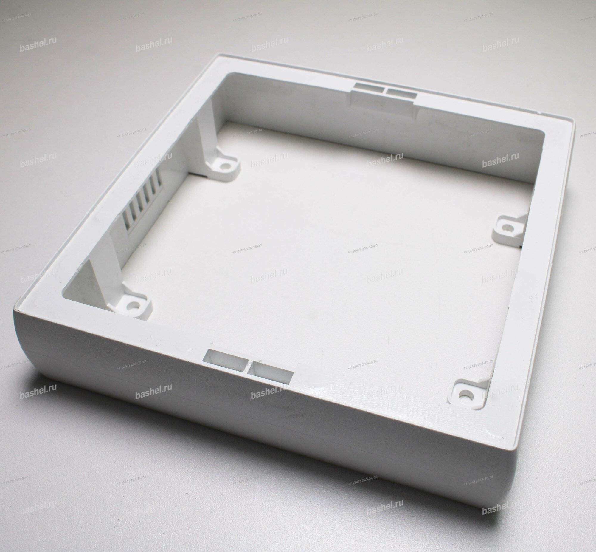 Рамка для светильника DL-SS-12W (корпус-переходник квадратный для накладного варианта)