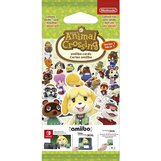 Карты персонажа Amiibo (Animal Crossing) выпуск 1
