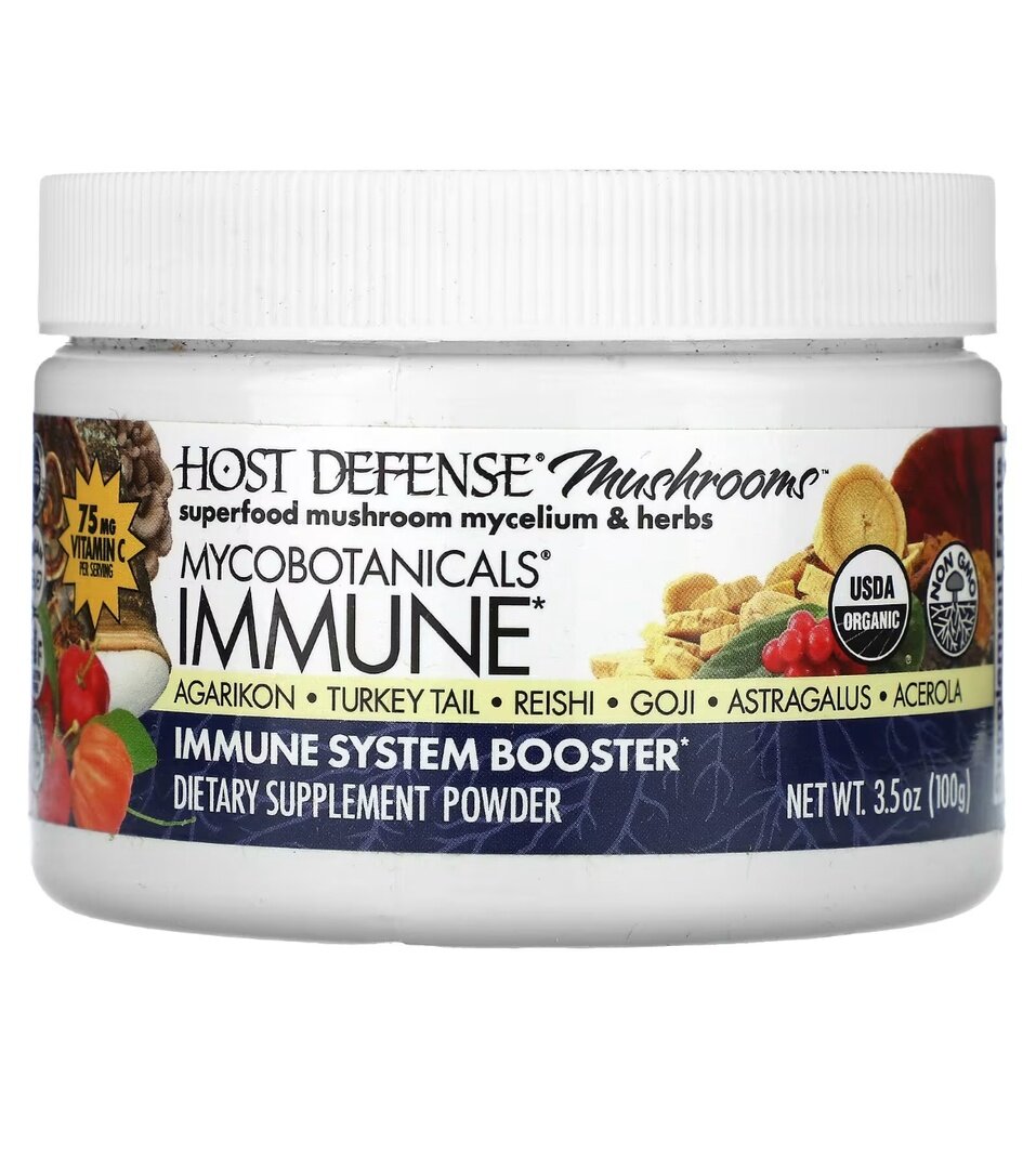 Host Defense Mycobotanicals Immune смесь для иммунитета 100 гр