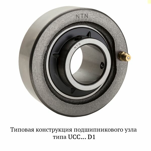 Подшипниковый узел на основе корпуса-картриджа M-UCC208D1