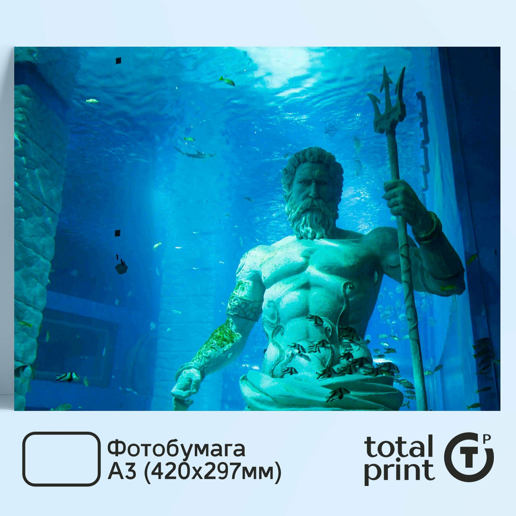 TotalPrint Постер для интерьера, Боги греческой мифологии, А3(42х29,7см)