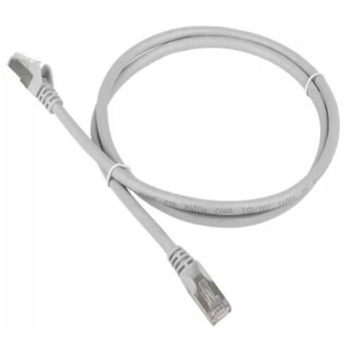 Кабель патч-корд F/UTP 6 кат. 2м TWT TWT-45-45-2.0/S6-GY