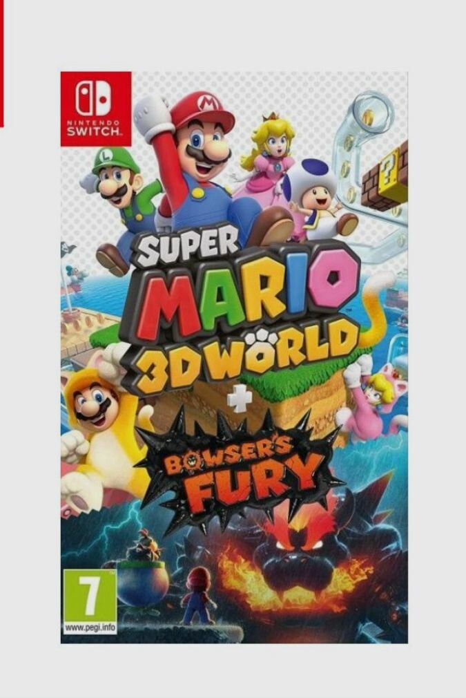 Видеоигра на Switch Super Mario 3D World + Bowser s Fury