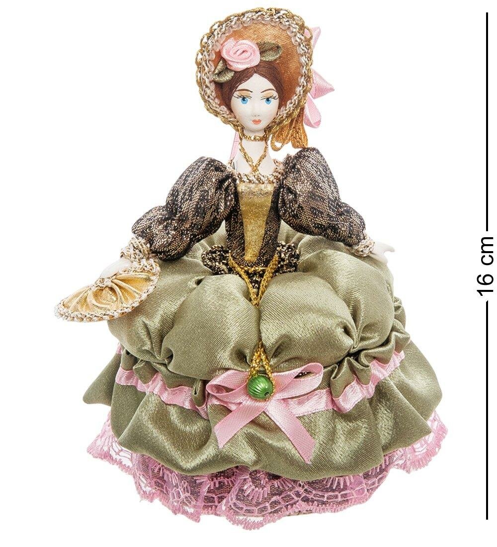 Кукла-шкатулка "Дама с веером" A2152702 РусКукла, Фарфор, текстиль