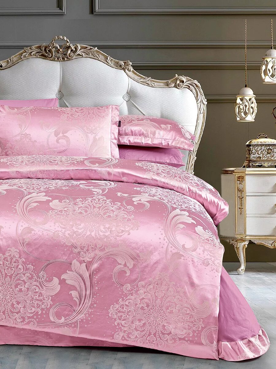 Постельное белье евро жаккард La collection du Louvre