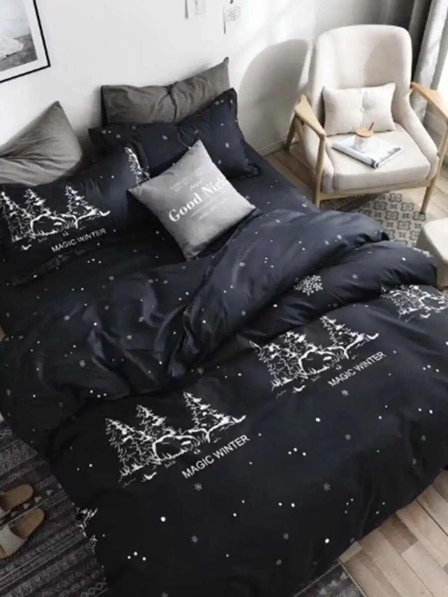 Постельное белье 2 спальное наволочки 50х70 Dream Fly