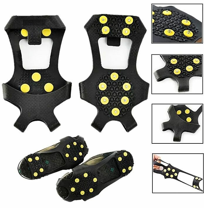 Ледоходы "Антигололед", с шипами 10 штук, зима, 35-45 размер