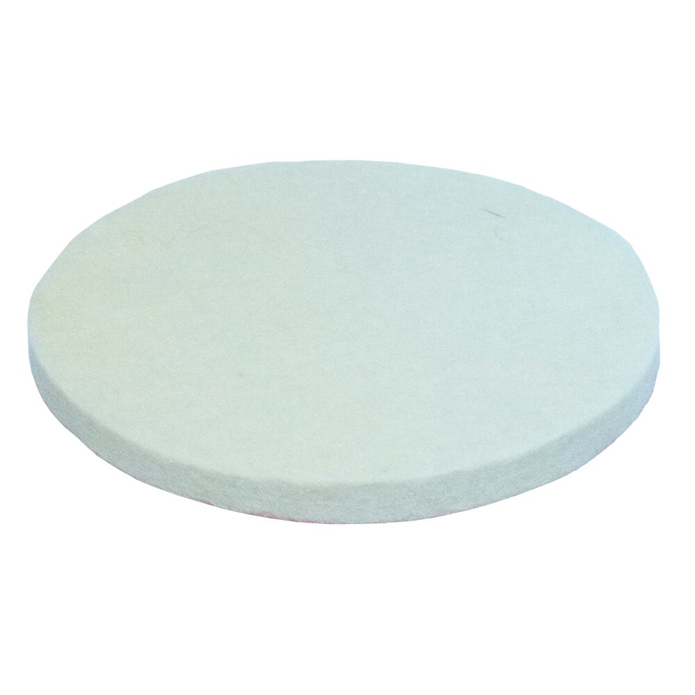 Полировальный круг фетровый ПРАКТИКА 125 мм на липучке