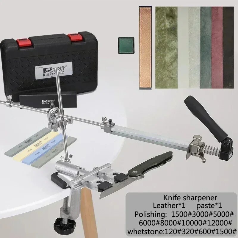 Точилка для ножей Ruixin Pro RX 009 Серый, HZ09 WH4 WD7P PG