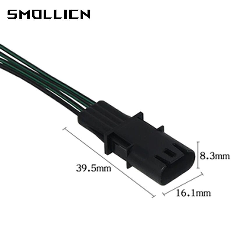 1-50 комплектов, 2/4 контакта GT528i GT53, модифицированный разъем для дверной ручки, жгут проводов, разъем для зеркала заднего вида, нагревательная розетка для BMW 5 sets, 4p male