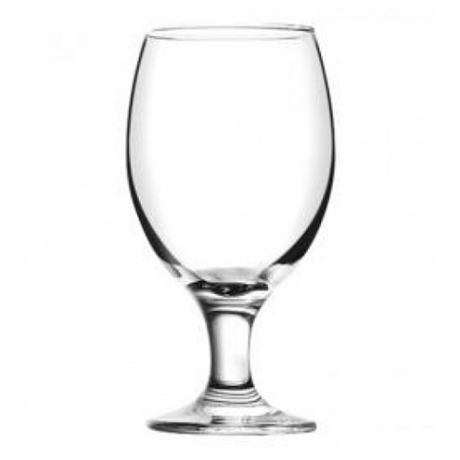 Упаковка 8 шт. Бокал для пива на ножке, 400 мл, комплект 3 штуки, стекло, PASABAHCE "бистро", фирменная подарочная упаковка, 44417