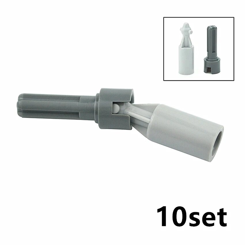 Деталь конструктора LEGO, серый, 10Set-B, 10 шт.