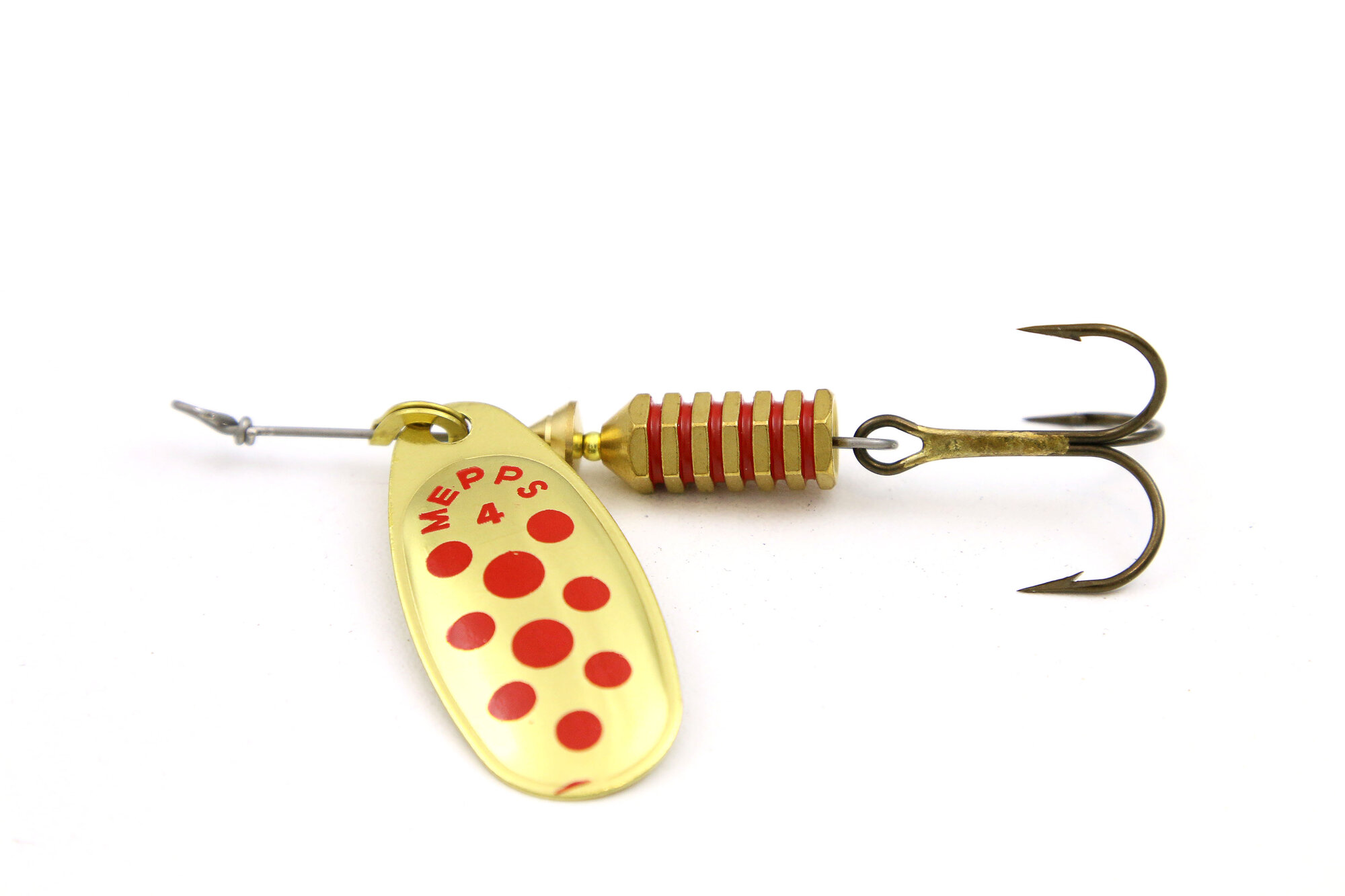 Блесна вращающаяся MEPPS Comet PTS 8.0г №4 #G red