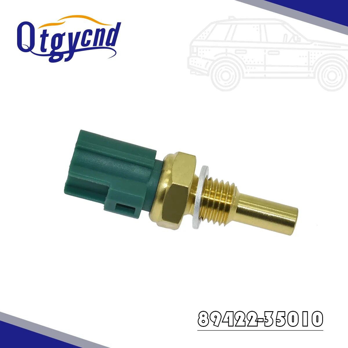Датчик температуры 89422-35010 с разъемом для Toyota Camry Celica Corolla Matrix Solara Lexus Mazda Suzuki 89422-20010
