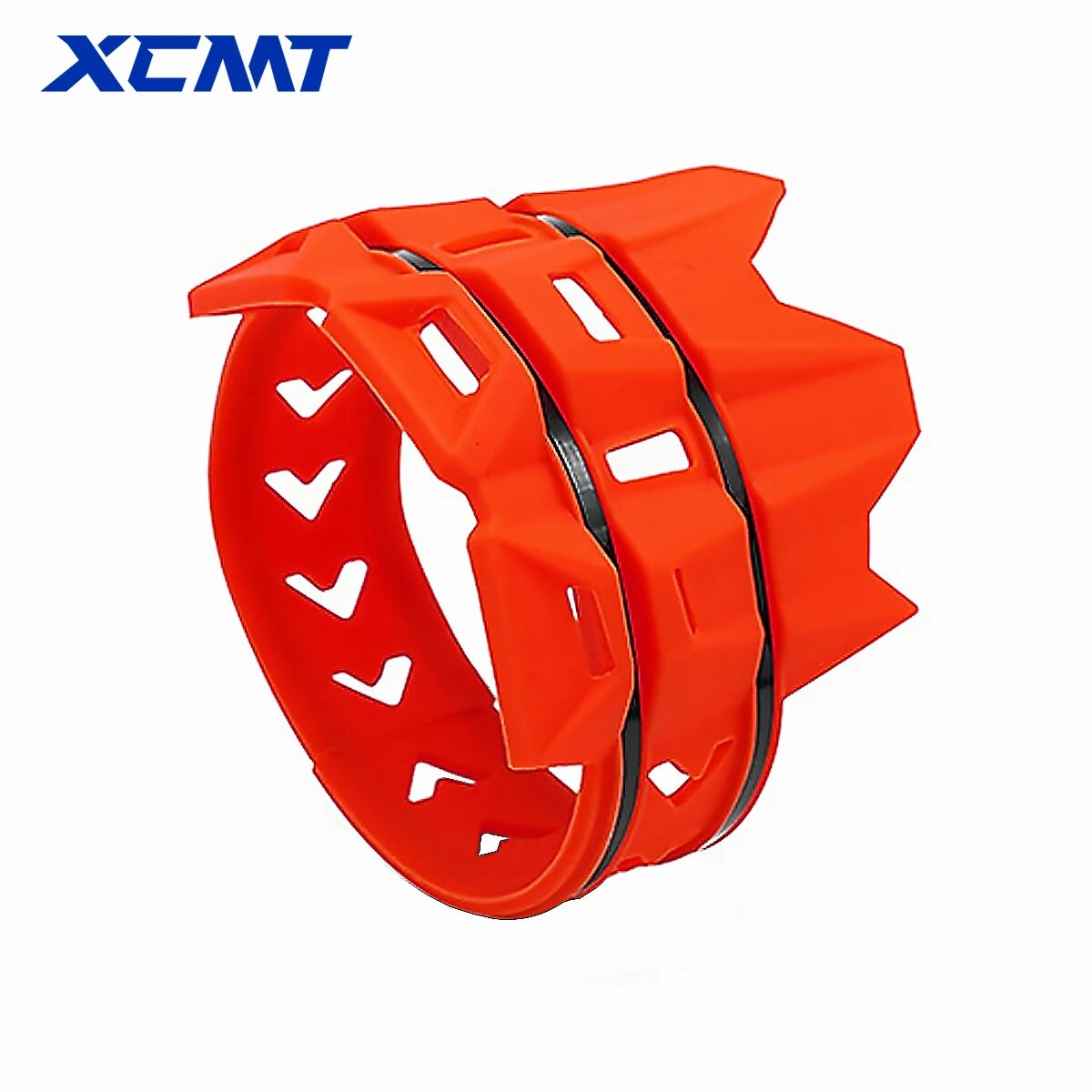 Универсальный защитный чехол для выхлопных газов мотоцикла, глушитель, защитная защита для KTM SX EXC, мотокросс, грязевой пит-байк Красный