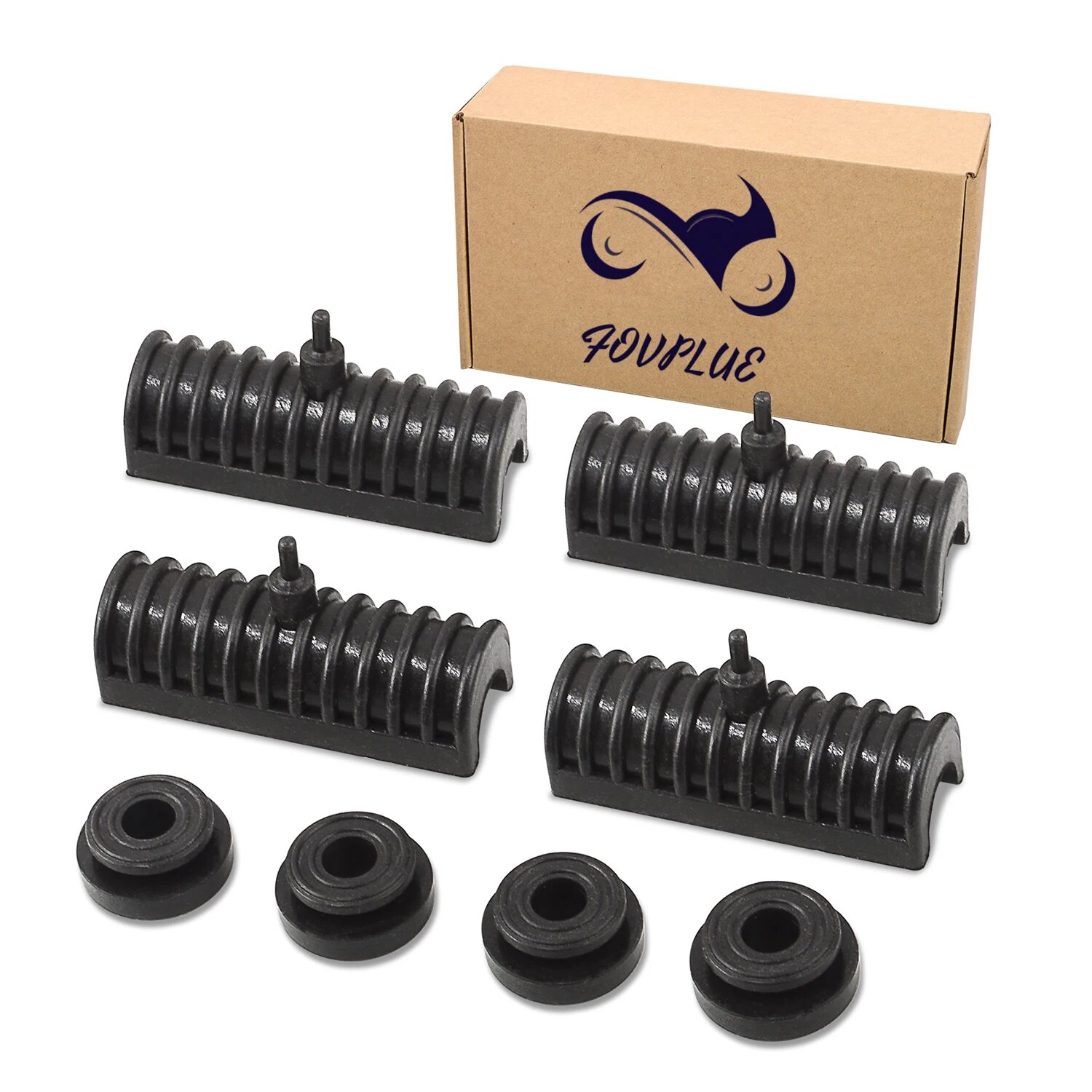 Резиновые втулки, поддерживающая подушка, жесткая седельная сумка для мотоцикла Harley-Davidson Touring Street Electra Glide Road King 1993-2013 гг.