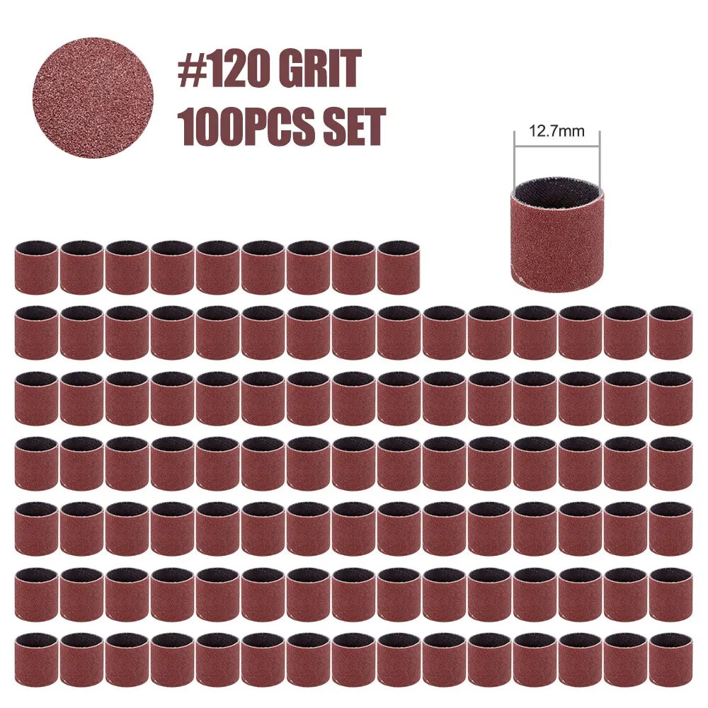 100шт шлифовальные диски 120 grit