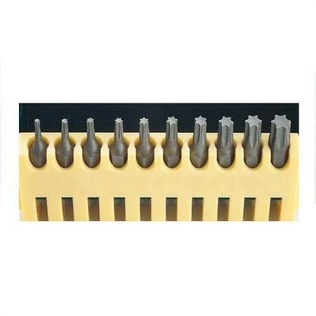 Набор бит 1/4 TORX T7-40 в блистере 10 предметов FORCE FORCE 21012