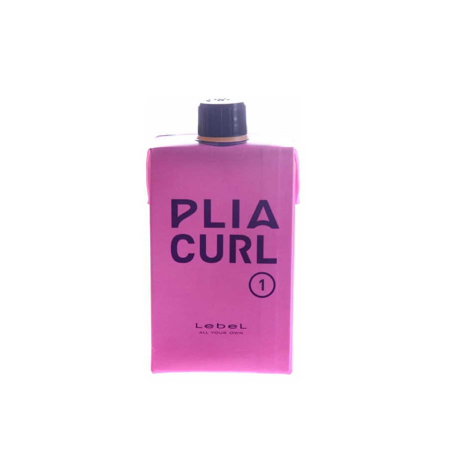 Lebel Cosmetics Plia Curl F1 - Лосьон для химической завивки поврежденных волос (Шаг 1) 400 мл