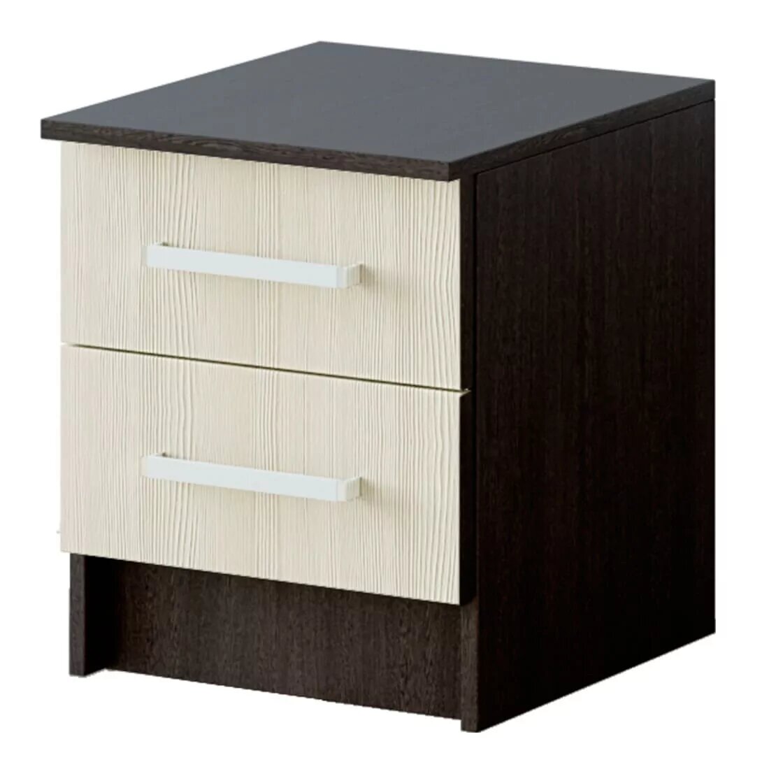 Тумба прикроватная «Фиеста» роликовые направляющие, ЛДСП (2 шт) (Венге/Лоредо) 40х41х45