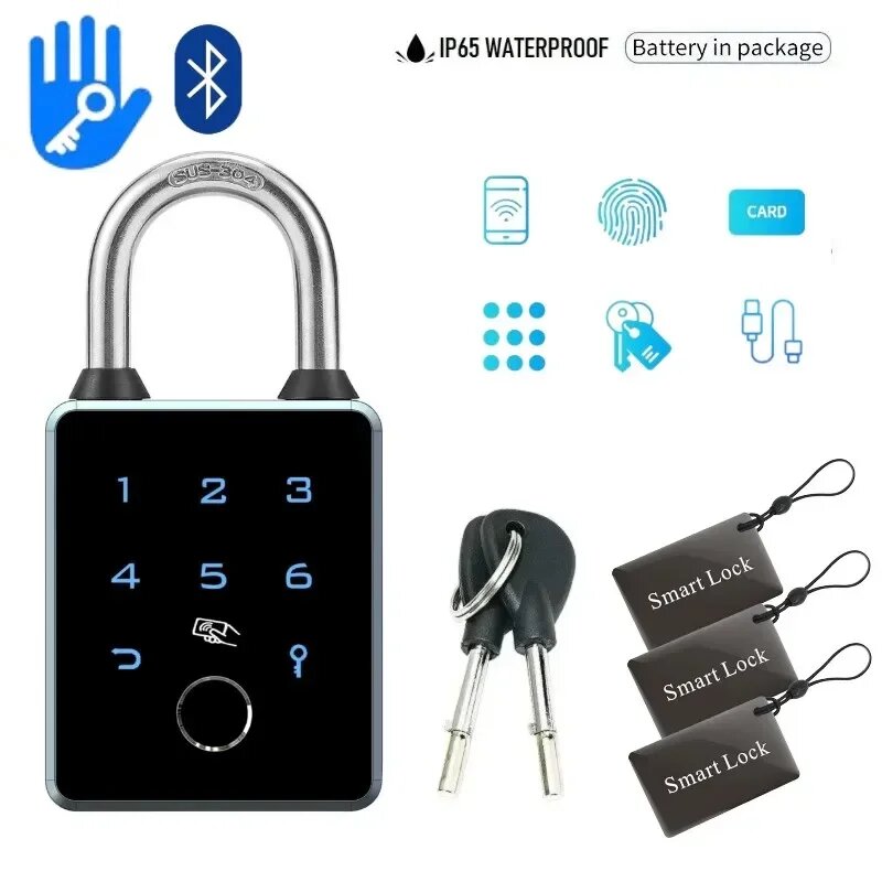 TTlock умный дверной замок T55D, TTlock padlock