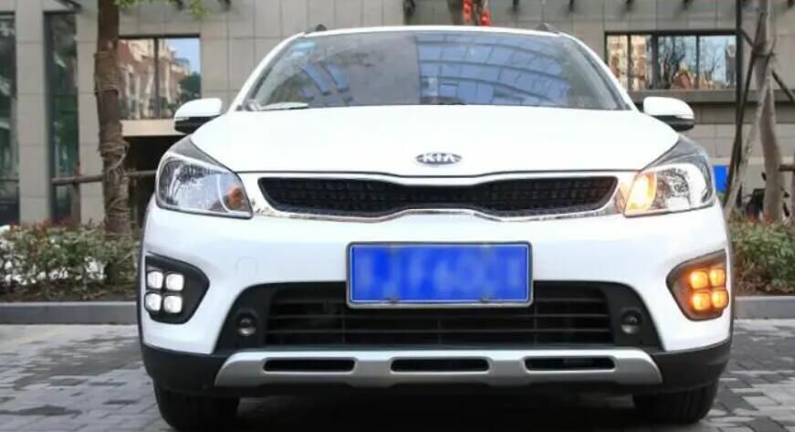 Светодиодные дневные ходовые огни For Kia Rio X-line 2018-2020 12V Светодиодная лампа DRL