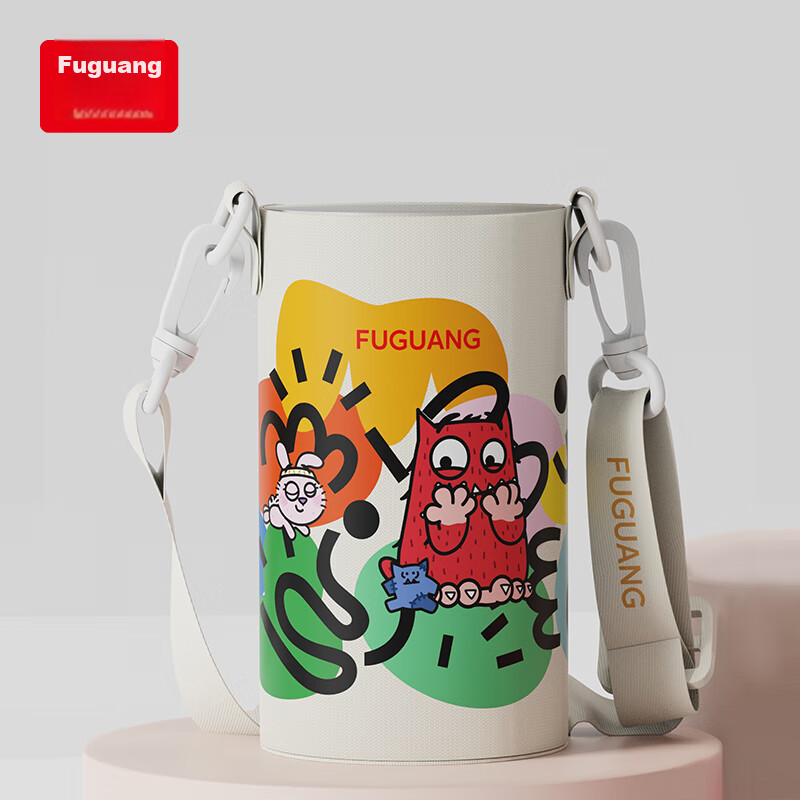 Fuguang Quwan IP Edition Children's Insulated Cup Sleeve (Suitable for 500ml)
