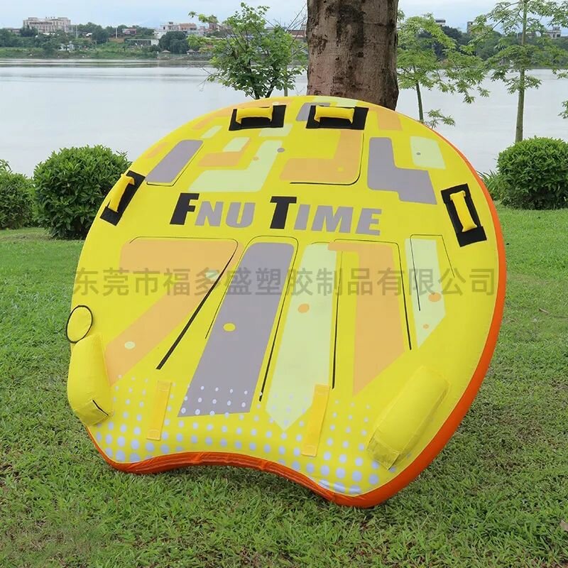 Ватрушка плюшка водный тюбинг двойная плоская FNUTIME 165см