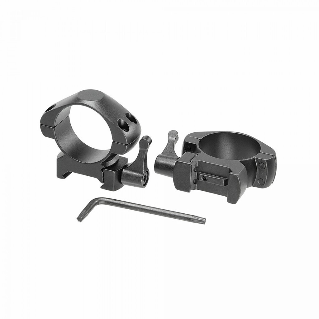 Быстросъемные кольца Veber 3021, для крепления прицела, сталь