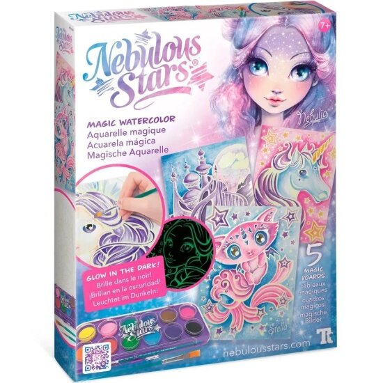 Раскраска Nebulous Stars 11119_NSDA Волшебная акварель Nebulia