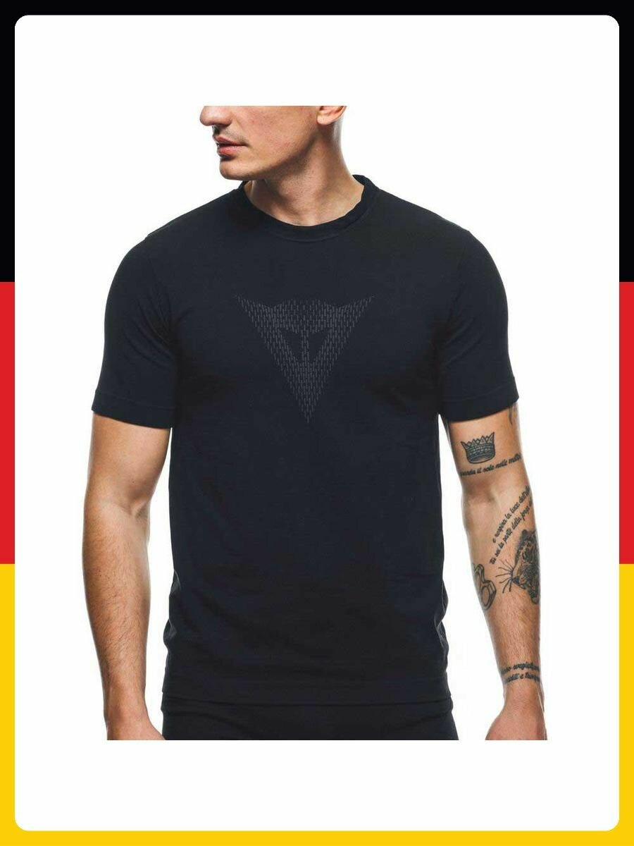 Футболка Dainese Quick Dry, Черный, XS-S