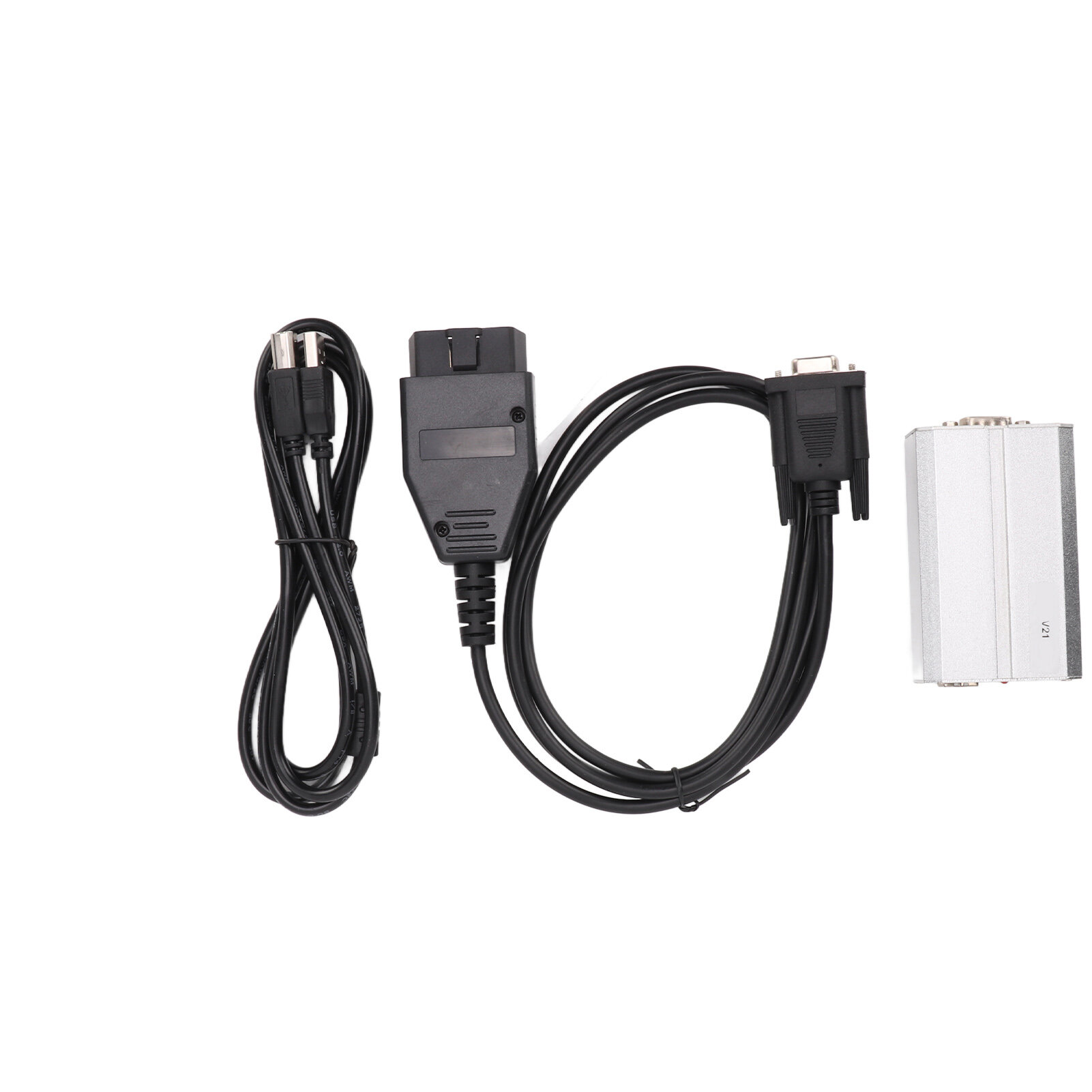 Инструмент для чип-тюнинга автомобиля MPPS V21, диагностический сканер для чипов ЭБУ, набор для программирования, алюминиевый корпус