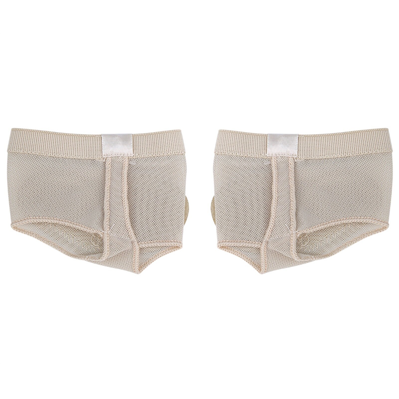 Lyrical Ballet Dance Foot Thong Pads Shoes Half Sole Fitness Shoes(Skin Color/L)