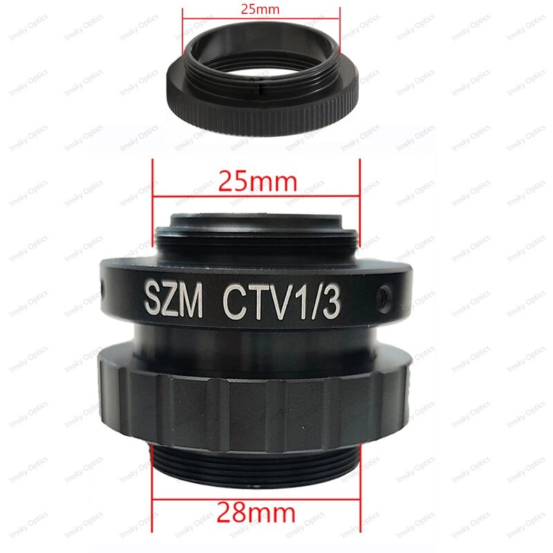 Объектив для микроскопа Imsky 1-3X-Cmount