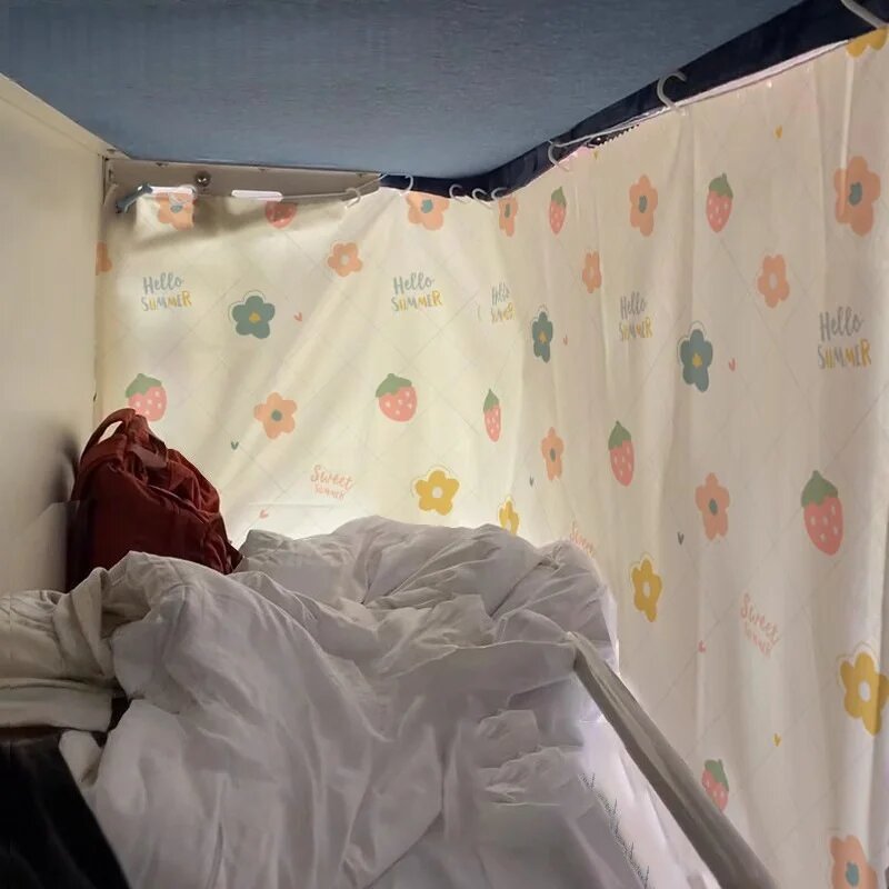 Занавеска на кровать для общежития, s двухъярусная односпальная шторка, для ceiling top, 21