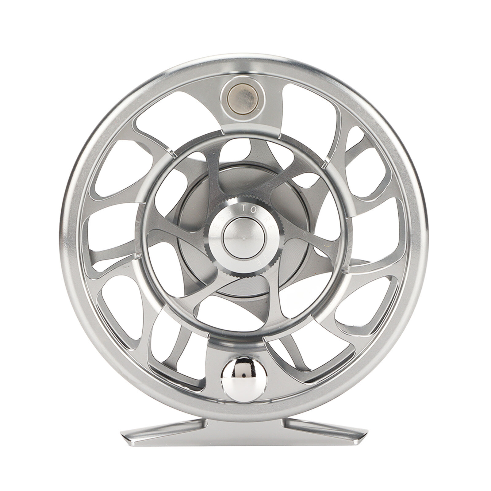 5/7 цельнометаллическая рыболовная катушка из алюминиевого сплава, обработанная на станке с ЧПУ рыболовная катушка нахлыстом, передаточное число 1:1 для пресной воды, соленой воды