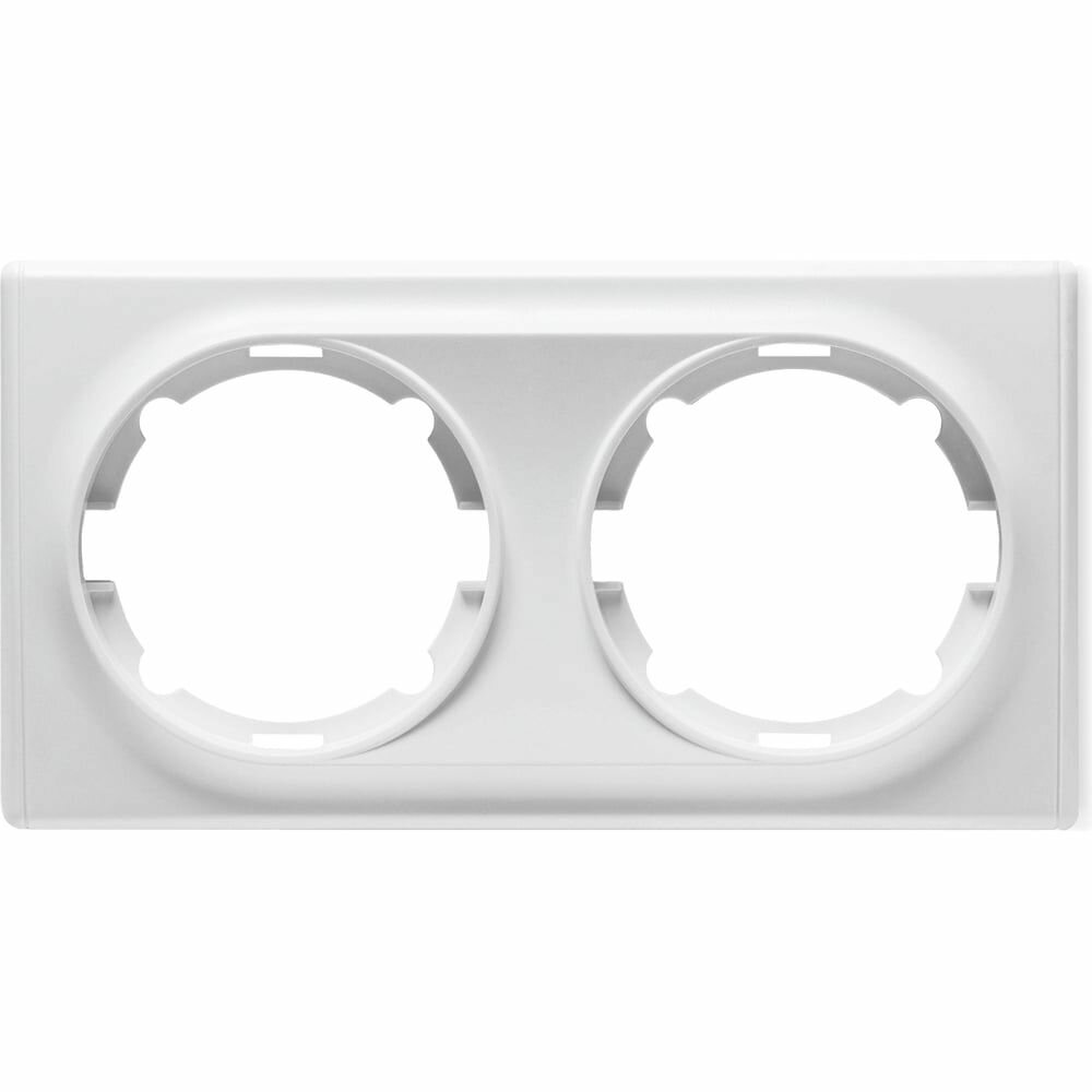 Рамка 2-м Florence бел. 1E52201300 OneKeyElectro 2172783