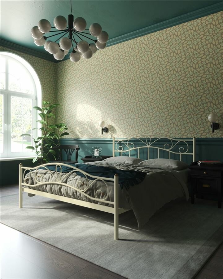 Кровать RB Глэдис + изножье (160х200) Бежевый 1076658901