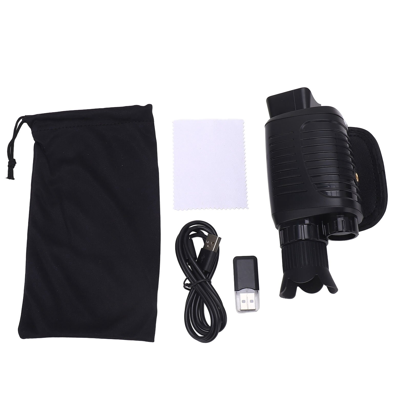 Монокуляр ночного видения 10x, HD, водонепроницаемый IP54, TFT LCD 1.54 дюйма, для фото/видео.